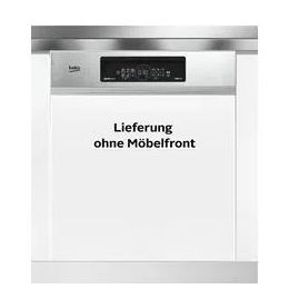 Beko teilintegrierbarer Geschirrsp&uuml;ler "BDSN36462XP", Energieeffizienz: A (A-G), grau, B:59,8cm H:81,8cm T:57cm, Geschirrsp&uuml;ler, Die PowerIntense-Technologie sorgt f&uuml;r herausragende Sp&uuml;lergebnisse