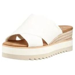 Toms Shoes Pantolette TOMS "TOMS Pantoletten Textil", Damen, Gr. 40, wei&szlig;, Textil, Schuhe Pantolette