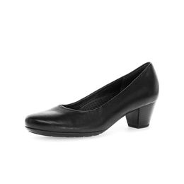 Pumps Gabor "Eleganter Pump", Damen, Gr. 42,5, schwarz, Schuhe Pumps