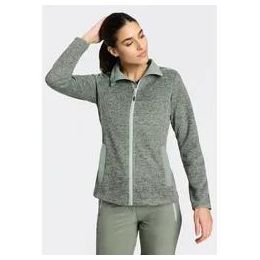 Strickfleecejacke CMP, Damen, Gr. 36, avocado, Obermaterial: 100% Polyester. Futter: 85% Polyester, 15% Elasthan, Jacken, sportlicher Stil, &Uuml;bergangsjacke f&uuml;r Erwachsene
