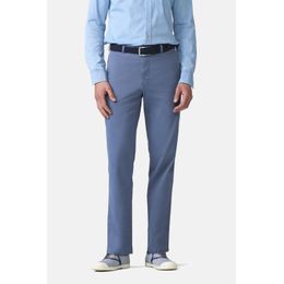 MEYER Herren Chinos "Roma 1-5080", blau, Gr. 32, unifarben, 96% Baumwolle, 4% Elasthan, Hosen, in Regular Fit