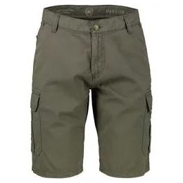 Cargoshorts Lerros "Cargo Bermuda aus robuster Baumwolle", Herren, Gr. 38, tinted grau, 100% Baumwolle, Hosen