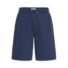 Sweatshorts Blend "Sweatshorts BHCASPER", Herren, Gr. L, N-Gr, blau (marineblaus), Obermaterial: 60% Baumwolle CO. 40% Polyester PES., Hosen Sweatshorts