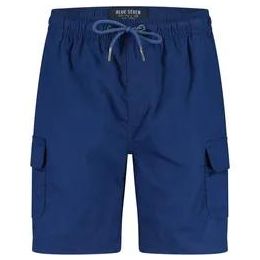 Shorts Blue Seven "Blue Seven Cargoshorts", Jungen, Gr. 176, 5391, ocean, 100% Baumwolle, relaxed fit, Hosen Shorts