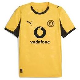 Trainingsshirt Puma "Borussia Dortmund 25/26 Cup Trikot Herren", Herren, Gr. XL, gelb sizzle schwarz, 100% Polyester, regular fit, Rundhals, Shirts