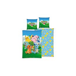 M&ouml;bel Kraft Bettw&auml;sche-Set Pok&eacute;mon mehrfarbig Ma&szlig;e (cm): B: 135 H: 1 &raquo; M&ouml;bel Kraft