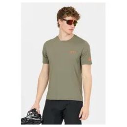 Funktionsshirt Endurance "Yorgos", Herren, Gr. XXL, khaki, 86% Polyester, 14% Elasthan, bedruckt, normal, Rundhals, Shirts Funktionsshirt, Quick Dry