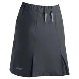 Skort Maier Sports "Fortunit Shortin W", Damen, Gr. 34, grau, 100% Polyester, R&ouml;cke Skort, atmungsaktiver Damen Rock mit integrierter Short, Regular Fit