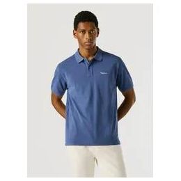 Poloshirt Pepe Jeans "OSCAR", Herren, Gr. XL, washed navy blau, Piqu&eacute;, Obermaterial: 100% Baumwolle, bestickt, unifarben, regular fit h&uuml;ftbedeckend, Rippb&uuml;ndchen, Shirts, aus Baumwoll-Piqu&eacute;, mit Logostickerei