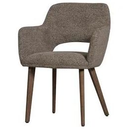 Esszimmerstuhl Woood, taupe, H:86cm, St&uuml;hle, Esszimmerstuhl