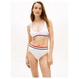Bikini-Hose "CHEEKY HIGH WAIST", Damen, Gr. XL (42/44), N-Gr, ecru, Obermaterial: 80% Nylon, 20% Elasthan, Tommy Hilfiger SWIMWEAR, Badehosen Bikini-Hose