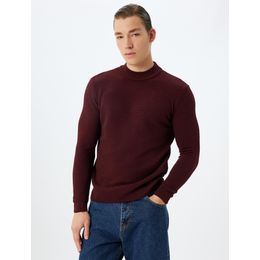 KOTON Pullover Herren Gr&ouml;&szlig;e XL bordeaux
