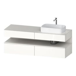 Duravit Waschtischunterschrank Qatego 160x55x60cm, w m/we g, Pl, Beck. re (QA4778084220000)