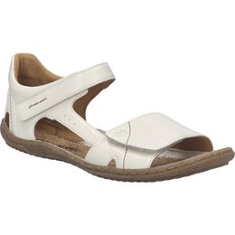 Sandale Josef Seibel "Caitlyn 03, weiss", Damen, Gr. 37, wei&szlig;, Obermaterial: 100% Rindsleder Leather cow., Schuhe Sandale