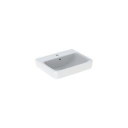 Geberit Waschtisch Renova Plan 55x44cm, m Hahnl. mit., m &Uuml;L, we. K-Tect (501632008)