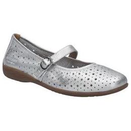 Ballerina Josef Seibel "Fenja 41, silber", Damen, Gr. 37, silber, Obermaterial: 100% Rindsleder Leather cow., Schuhe Ballerina