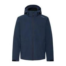 Softshelljacke North Bend "Softshelljacke NBBergwala W-PRO 15000", Herren, Gr. L, blau (navy blazer), Obermaterial: 90% Polyester PES. 10% Elasthan EL., Jacken Softshelljacke