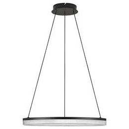 NOVA LUCE Pendelleuchte "LONELA", schwarz, 1, &Oslash; 60cm H: 150cm, 1 Stk., Leuchten, Pendelleuchte