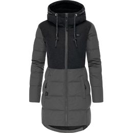 Ragwear Winter Coat 'Ashani' female size XS Grey / Black