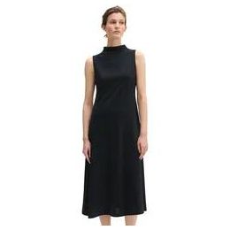 Marc O'Polo Jerseykleid MARC O'POLO "aus flie&szlig;endem Soft-Touch-Jersey", Damen, Gr. XXL, Normalgr&ouml;&szlig;en, deep night blau, Obermaterial: 68% Viskose, 32% Polyester, unifarben, slim fit wadenlang, Kleider Jerseykleid