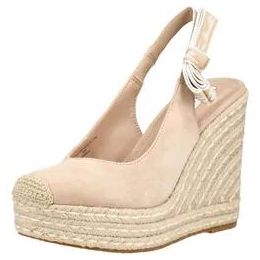 High-Heel-Sandalette Steve Madden "Steve Madden Sandalen Leder", Damen, Gr. 39, sand, Leder, Schuhe