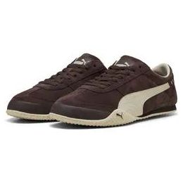 Sneaker Puma "Bella Classic Sneakers Damen", Herren, Gr. 37,5, chocolate braun alpine snow wei&szlig;, Obermaterial: Gummi, Kuhleder, Synthetik. Futter: Synthetik, Textil. Innensohle: Textil, Keine Angabe. Laufsohle: Gummi, Schuhe Sneaker