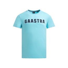 Gaastra Basic T-Shirt Rundhals mit Gaastra Logo Herren Gr&ouml;&szlig;e XXL hellblau