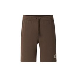 Sergio Tacchini Shorts 'Cesena' Herren Gr&ouml;&szlig;e 33 braun / wei&szlig;