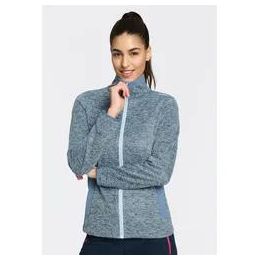 Strickfleecejacke CMP, Damen, Gr. 34, space, Obermaterial: 100% Polyester. Futter: 85% Polyester, 15% Elasthan, Jacken, sportlicher Stil, &Uuml;bergangsjacke f&uuml;r Erwachsene