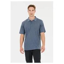 Langarm-Poloshirt WHISTLER "Vale", Herren, Gr. XL, himmelblau, 97% Polyester, 3% Elasthan, unifarben, normal, ohne Ausschnitt, Shirts, Aus leichtgewichtigem Material