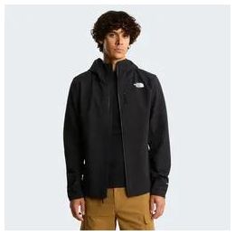 Softshelljacke The North Face "M TANSA SOFTSHELL", Herren, Gr. S, tnf schwarz, Obermaterial: 94% Polyester, 6% Elasthan, Jacken Softshelljacke, sportlicher Stil, leicht w&auml;rmend, schnell trocknendes Material