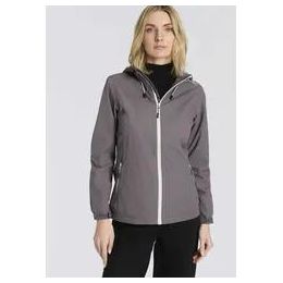 Regenjacke CMP, Damen, Gr. 50, terra, Obermaterial: 100% Polyester. Futter: 100% Polyester, eingesetzt abgestepptes B&uuml;ndchen mit innenliegendem Gummizug,mit verstellbarem Klettverschluss, Jacken Regenjacke, Atmungsaktiv & Winddicht & Wasserdicht, &Uuml;bergangsjacke