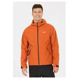 Outdoorjacke WEATHER REPORT "Gust", Herren, Gr. XL, orange, 100% Polyester, unifarben, lang, ohne Ausschnitt, Jacken Outdoorjacke, f&uuml;r wasserfesten Rundum-Schutz