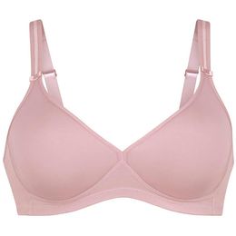 Rosa Faia Damen Soft-BH "Selma Pure", Gr. 95, rosa, Spacer, Obermaterial: 59% Polyester, 27% Polyamid, 14% Elasthan, unifarben, BHs, Spacer-Schale,