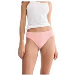 Slip Triumph "Pretty Micro Tai", Damen, Gr. L, strawberry cream, Microfaser, Obermaterial: 86% Polyamid, 14% Elasthan, k&ouml;rpernah, Unterhosen Slip, nahtlos
