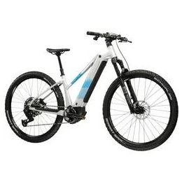 E-Bike KROSS "Influx Hybrid 5.0 21,3Ah / 800 Wh 27,5 Zoll silber 12 G&auml;nge 2026" Gr. 38, silber, schwarz, Elektrofahrr&auml;der, Damen, 38cm, 27,5+ Zoll (69,85cm), BOSCH PERFORMANCE LINE PX 36 V/250 W, Mittelmotor
