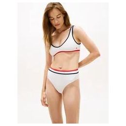 Bustier-Bikini-Top "SCOOP", Damen, Gr. XS (34), N-Gr, ecru, Microfaser, Microfaser, Tommy Hilfiger SWIMWEAR, Bikini-Oberteile
