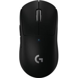 Logitech Gaming-Maus "Pro X Superlight Wireless", schwarz, B:14,7cm H:24,4cm T:18,8cm, Computer-M&auml;use, Gaming-Maus