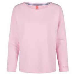 Sweatshirt SALZHAUT "Sweatshirt UNNERWEGS", Damen, Gr. XS, rosa (ros&eacute;), Obermaterial: 63% Baumwolle CO. 20% Polyester PES. 17% Modal CMD., Sweatshirts Sweatshirt