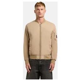 Bomberjacke Khujo "Tawas", Herren, Gr. XXL (56), beige, Obermaterial: 70% Baumwolle, 30% Nylon. Innenfutter: 100% Polyester, l&auml;ssig geschnitten h&uuml;ftlang, hoch geschlossener Ausschnitt, Rippstrickb&uuml;ndchen, Jacken Bomberjacke, L&auml;ssige Herren &Uuml;bergangsjacke