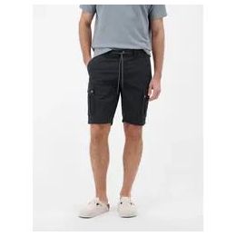 Cargobermudas Lerros "Cargo Bermuda aus hautfreundlichem Baumwollmix", Herren, Gr. 32, blau night, 66% Baumwolle, 32% Nylon, 2% Elasthan, Hosen