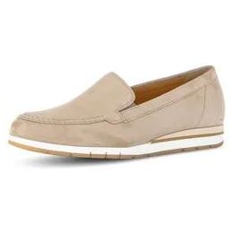 Slipper Gabor "Slipper", Damen, Gr. 37,5, beige, Schuhe Slipper