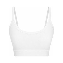 Albero Natur Top 'Bustier aus Bio-Baumwolle' female White size M