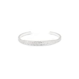 Armreif Kuzzoi "Armband Herren Armreif Handgefertigt Used Look 925 Silber" Gr. 19, silber, Armb&auml;nder, Herren, Silber 925 (Sterlingsilber), Armreif