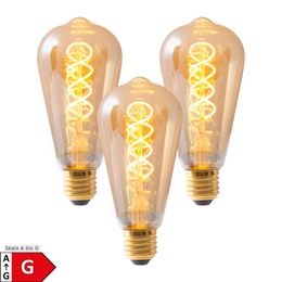 N&auml;ve N&auml;ve 3er-Set LED Leuchtmittel "DILLY" H: 14,6cm warmwei&szlig;