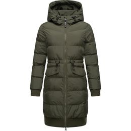 Ragwear Damen Steppmantel "Briosh", gr&uuml;n, Gr. L, Obermaterial: 100% Polyester. Futter: 100% Polyester. Wattierung: 100% Polyester, M&auml;ntel,