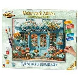 Malen nach Zahlen Schipper "Meisterklasse Premium - Franz&ouml;sischer Blumenladen", bunt, Malvorlagen, KinderB:50cm H:40cm, Made in Germany, B:50cm H:40cm