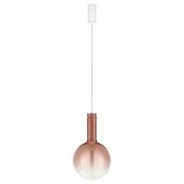 NOVA LUCE Pendelleuchte "NOSTOS", altrosa, 1, &Oslash; 25cm H: 170cm, 1 Stk., Leuchten, Pendelleuchte