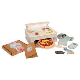 Spielk&uuml;che Small Foot "Pizzeria-Set", bunt, Spielk&uuml;chen, KinderB:30cm H:17cm T:24cm, Filz, Holz, Kunststoff, B:30cm H:17cm T:24cm