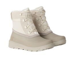 The North Face Damen Winterstiefel "W SHELLISTA V SHORTY WP", Gr. 37,5wei&szlig; dune, soapstone, Leder, Schuhe, Winterschuhe, Winterboots, Snowboots,